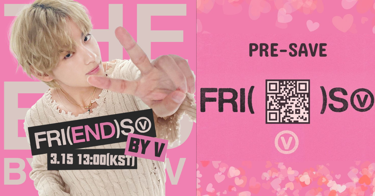 FRI(END)S: el nuevo sencillo de V de BTS que enamorará a Army
