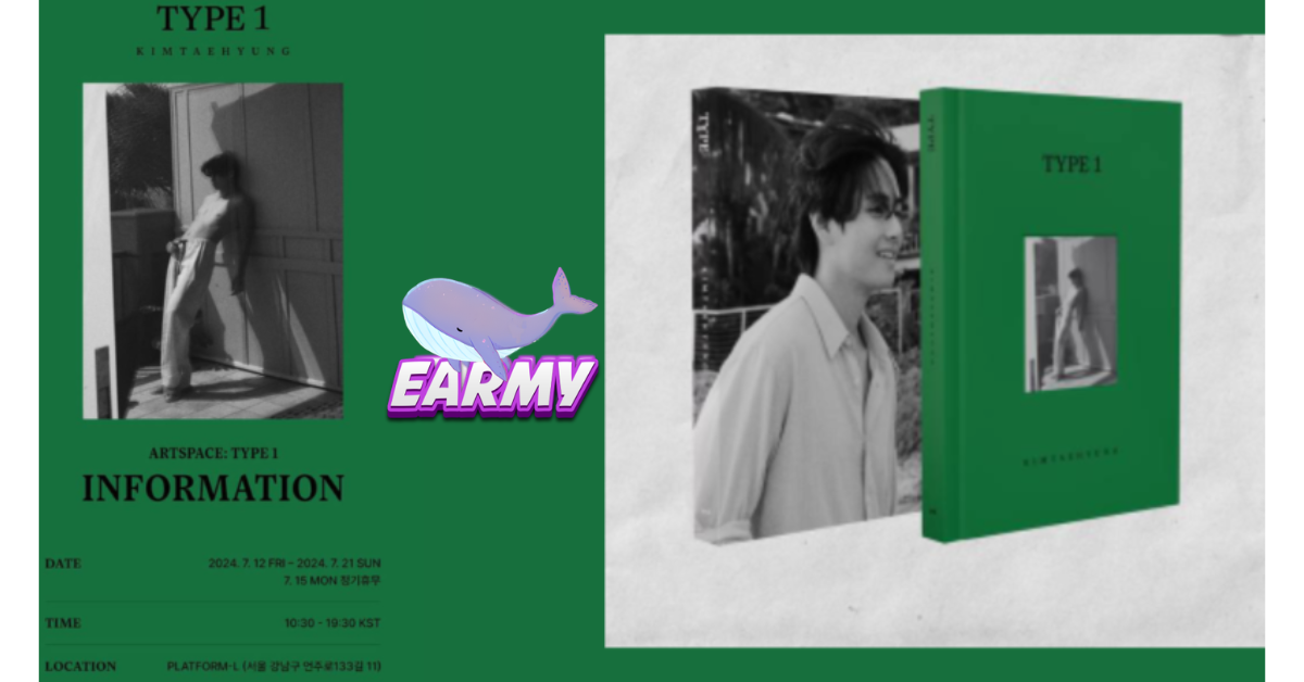 ARTSPACE: TYPE 1 y el lanzamiento del Photobook de V!